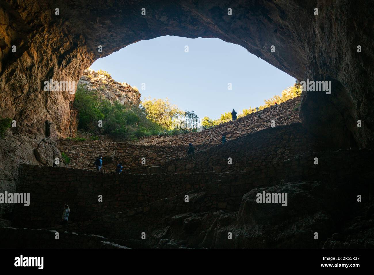 The Caves at Carlsbad Caverns National Park in New Mexico Stock Photo ...