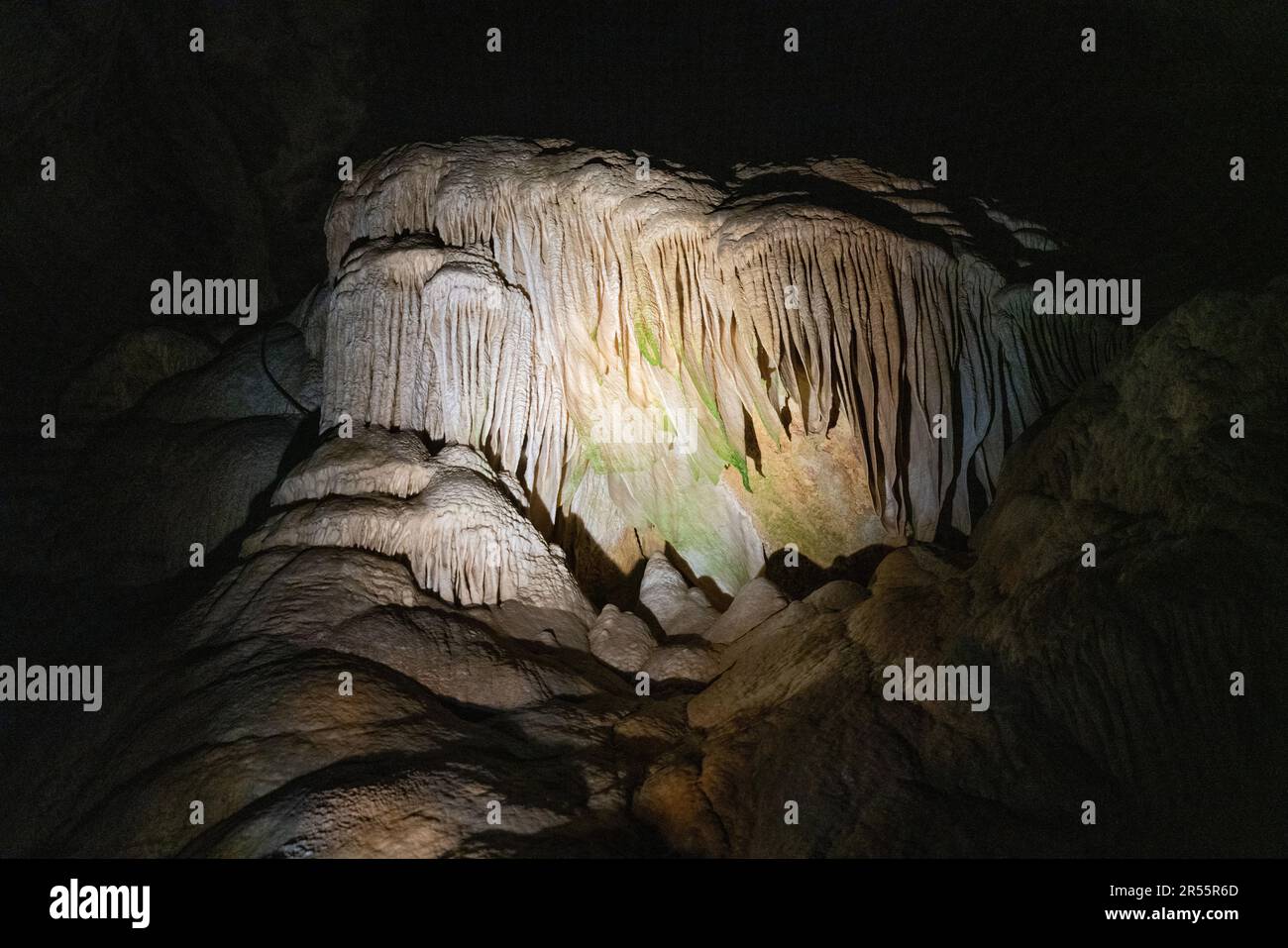 The Caves at Carlsbad Caverns National Park in New Mexico Stock Photo ...
