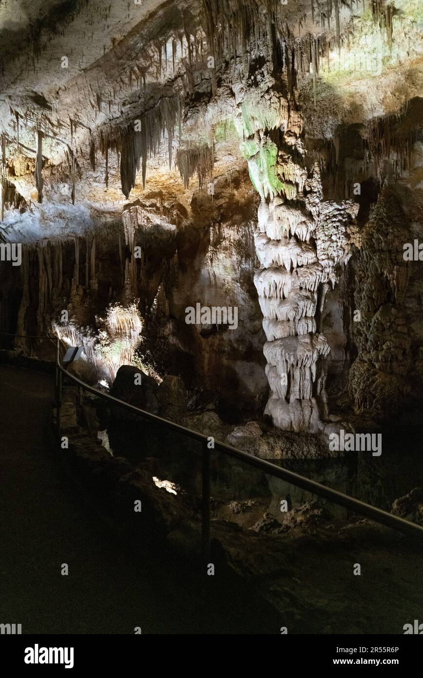 The Caves at Carlsbad Caverns National Park in New Mexico Stock Photo ...