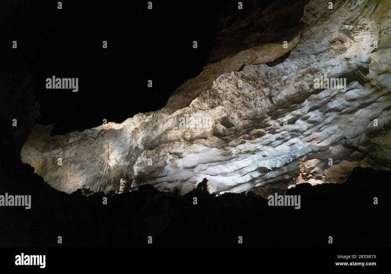 The Caves at Carlsbad Caverns National Park in New Mexico Stock Photo ...