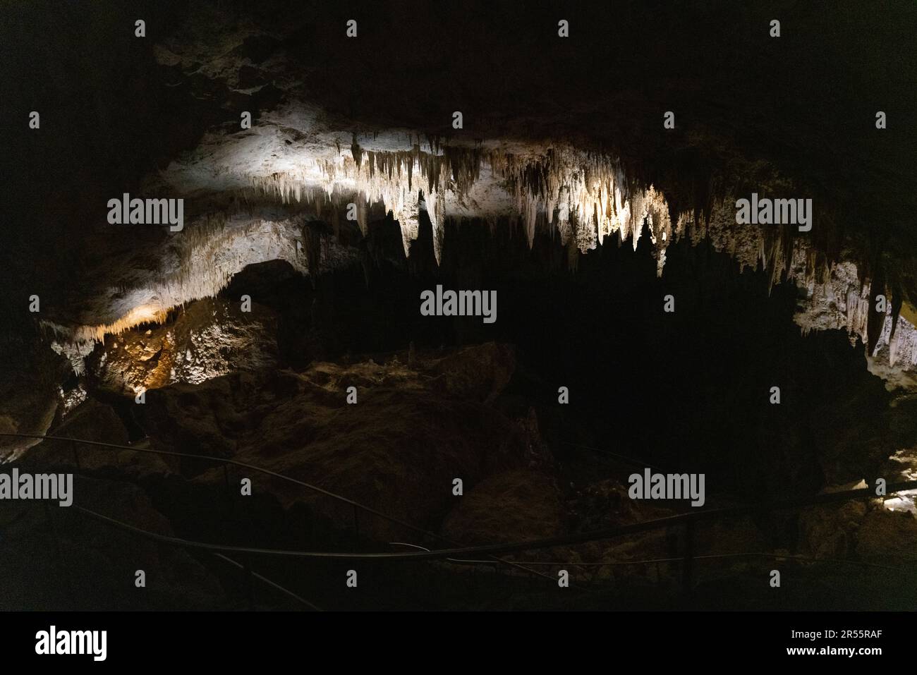 The Caves at Carlsbad Caverns National Park in New Mexico Stock Photo ...