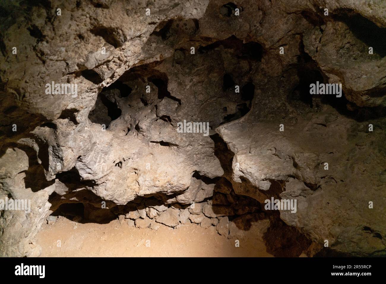 The Caves at Carlsbad Caverns National Park in New Mexico Stock Photo ...