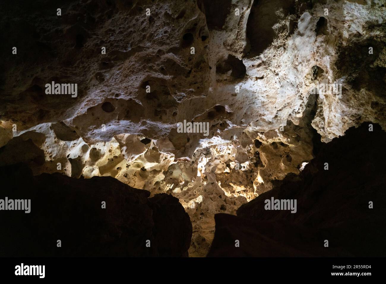 The Caves at Carlsbad Caverns National Park in New Mexico Stock Photo ...