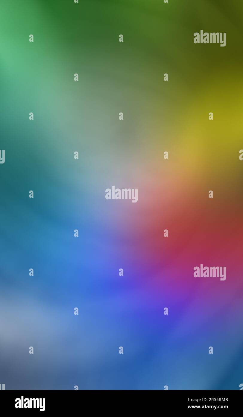 Rainbow colors digital blur vertical background Stock Photo - Alamy