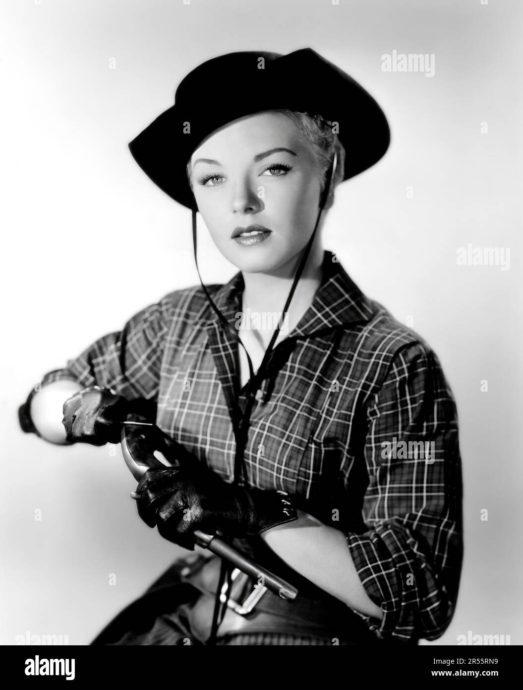 MERRY ANDERS in THE DALTON GIRLS (1957), directed by REGINALD LE BORG ...