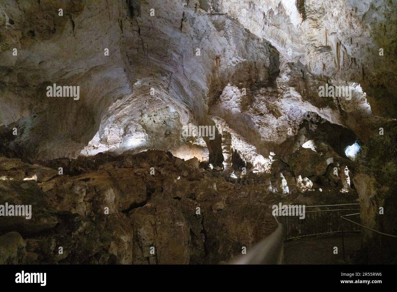 The Caves at Carlsbad Caverns National Park in New Mexico Stock Photo ...