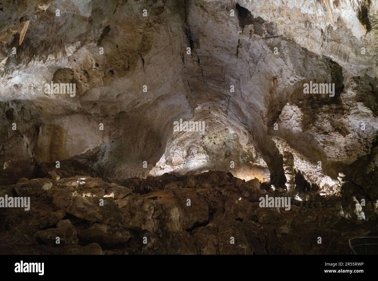 The Caves at Carlsbad Caverns National Park in New Mexico Stock Photo ...
