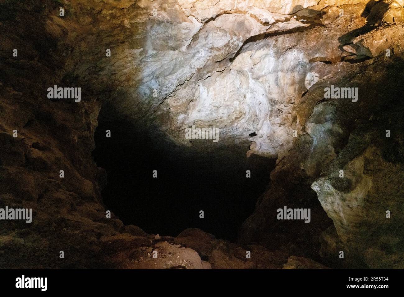 The Caves at Carlsbad Caverns National Park in New Mexico Stock Photo ...