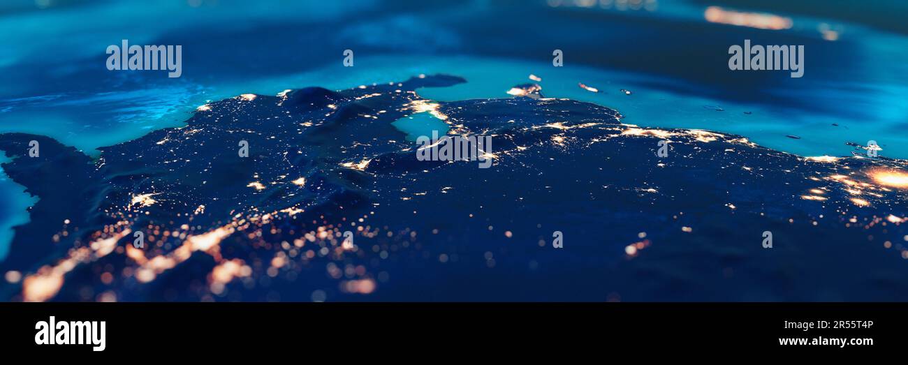 Venezuela panorama map. Elements of this image furnished by NASA. 3d ...