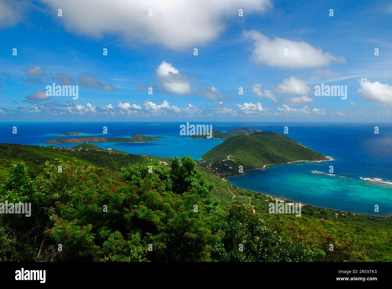 North Sound BVI Tortola | Caribbean Stock Photo - Alamy