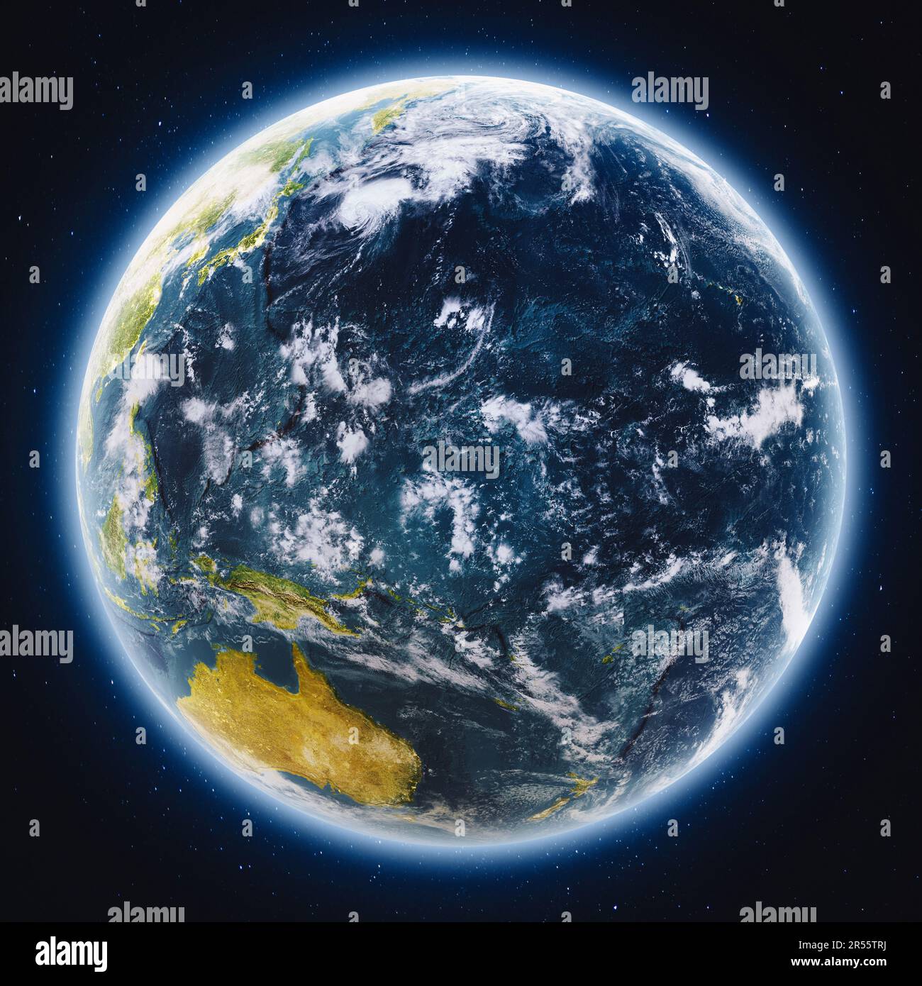 Planet Earth globe at night. Elements of this image furnished by NASA ...