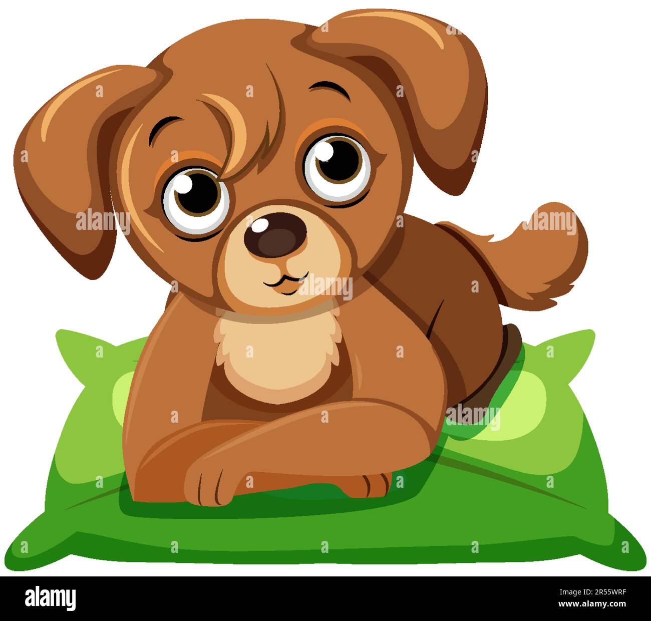Cute dog cartoon character illustration Stock Vector Image & Art - Alamy