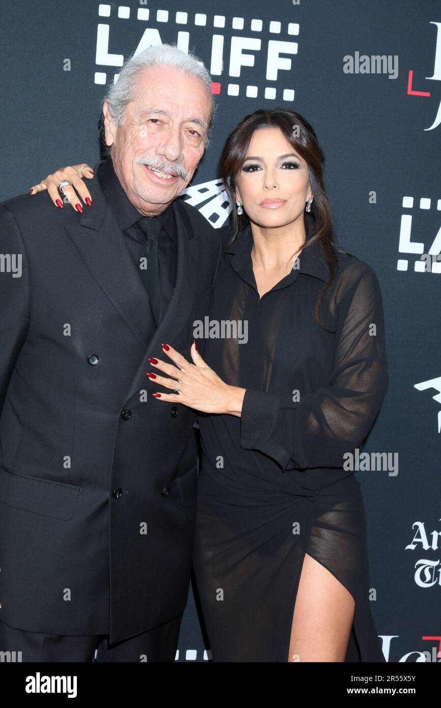 LOS ANGELES - MAY 31: Edward James Olmos, Eva Longoria at the 2023 Los ...
