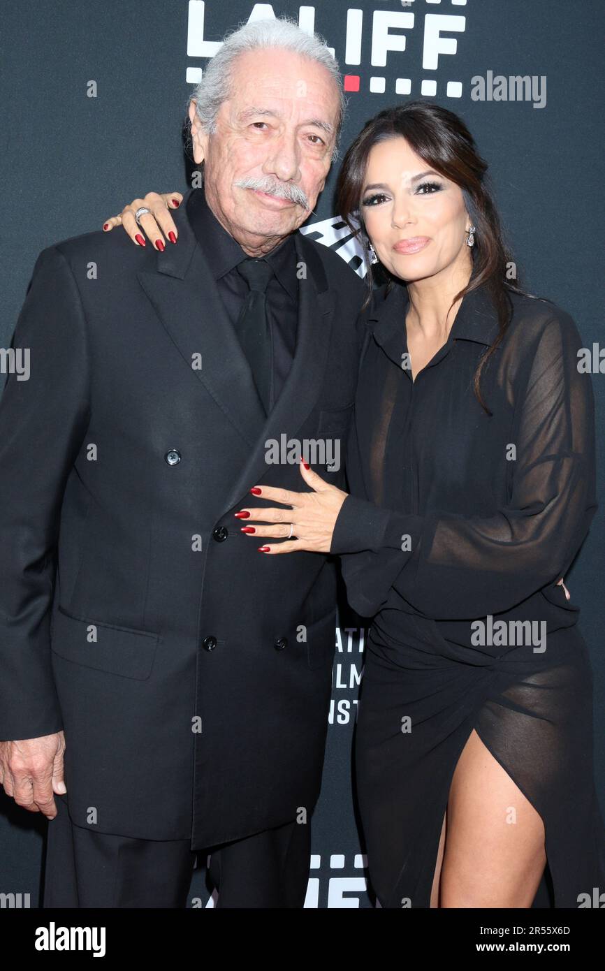 LOS ANGELES - MAY 31: Edward James Olmos, Eva Longoria at the 2023 Los ...