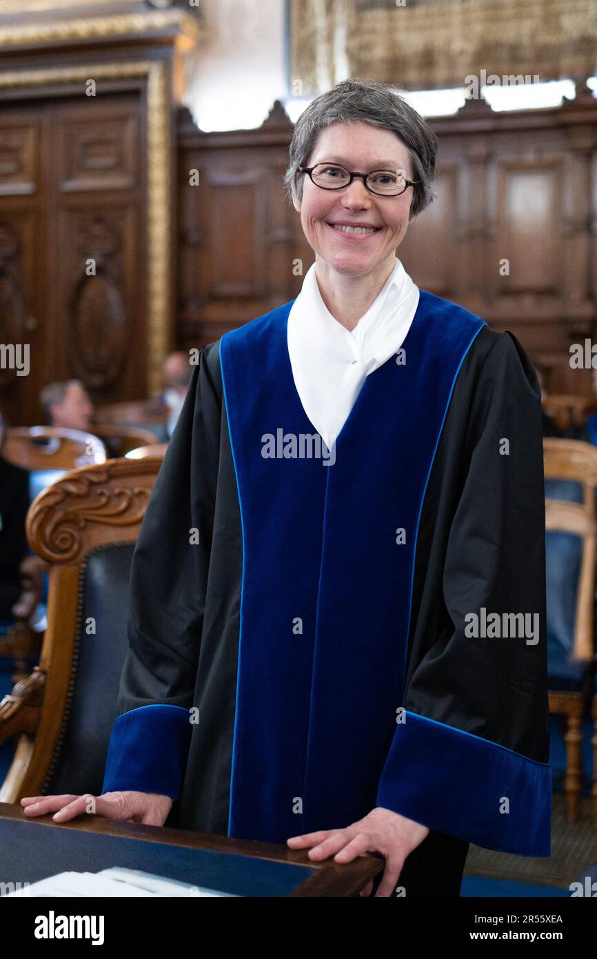 Paris, France. 01st June, 2023. Portrait of JUB President Florence ...