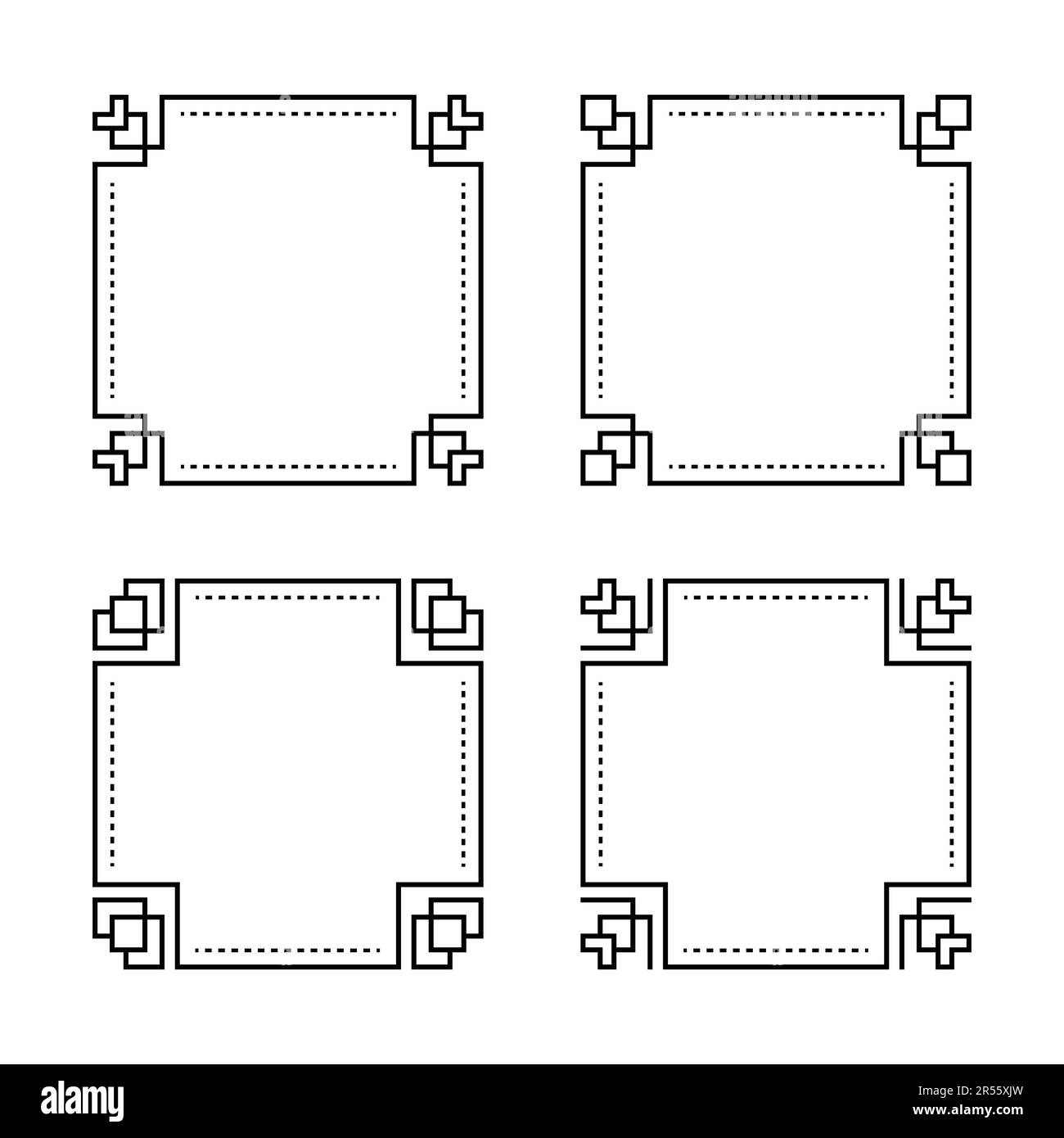 Simple Chinese Border Pattern