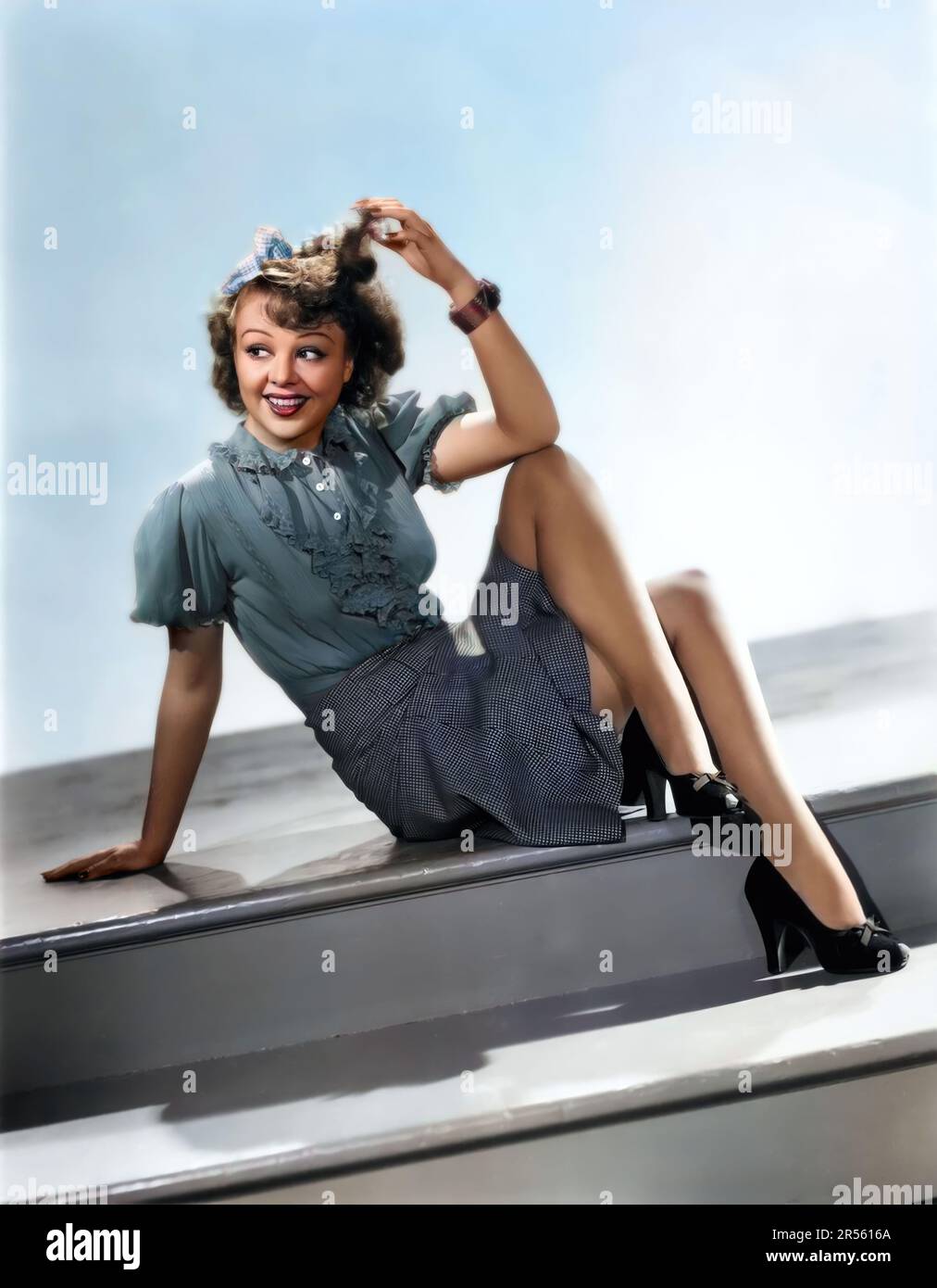 IRIS ADRIAN in MEET THE WILDCAT (1940), directed by ARTHUR LUBIN ...