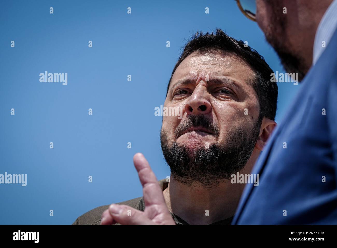 Bulboaca, Moldova. 01st June, 2023. Volodymyr Selensky, President of ...