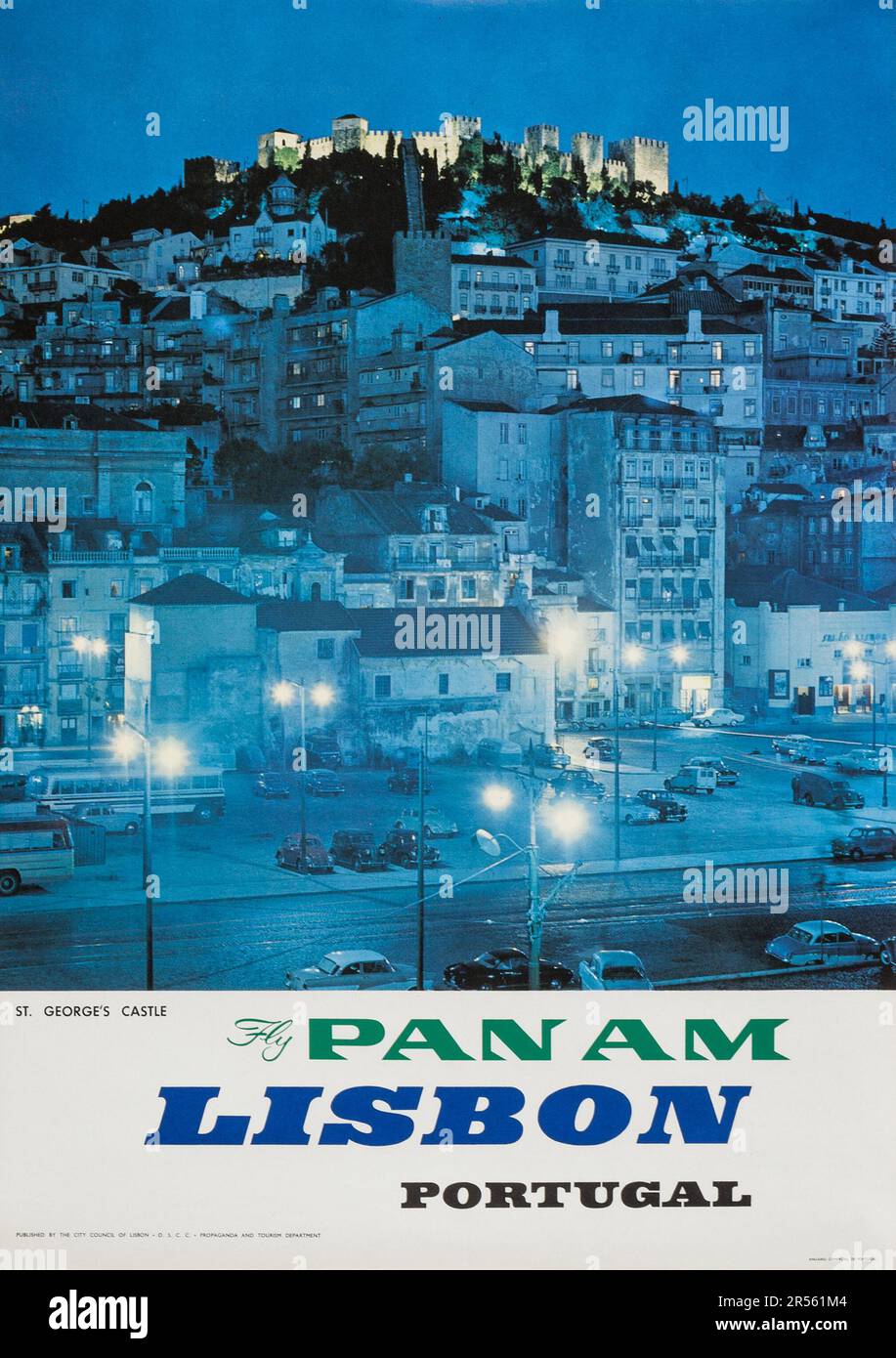 Old pan am poster hi-res stock photography and images - Alamy