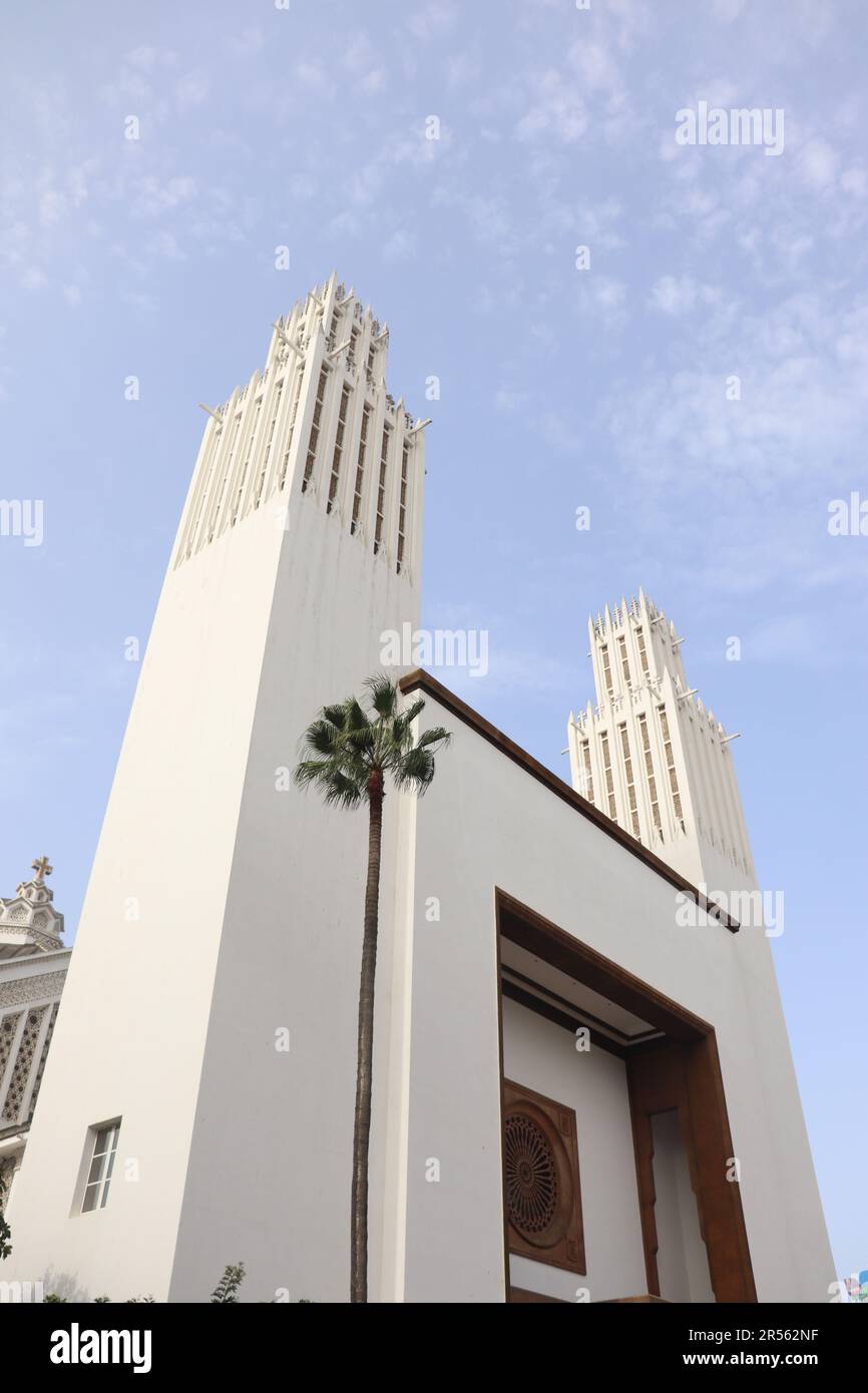 St. Peter's Cathedral in Rabat Morocco Building Exterior Stock Photo ...