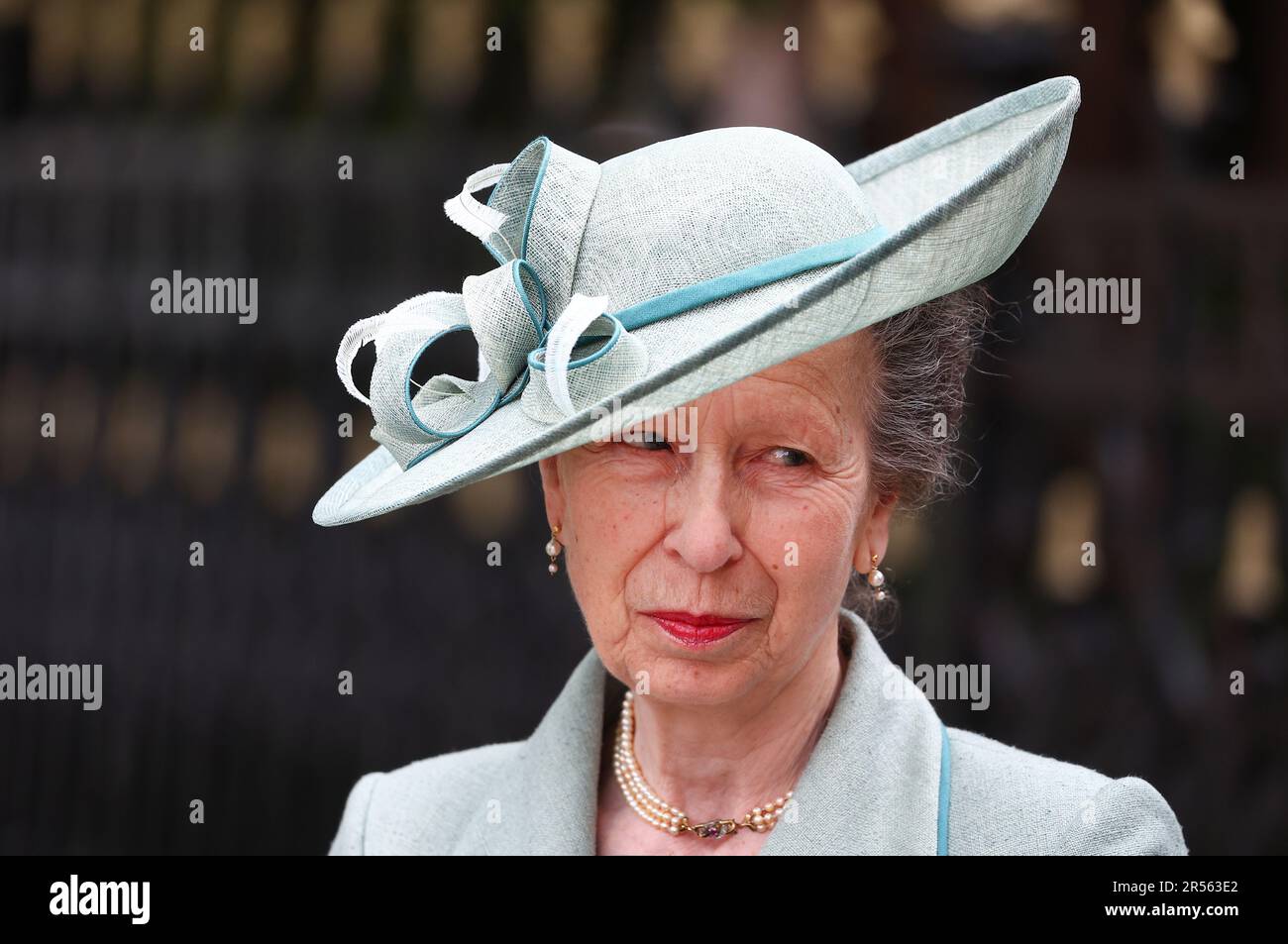 HRH Princess Royal, Princess Anne pictured during a visit to Winchester ...