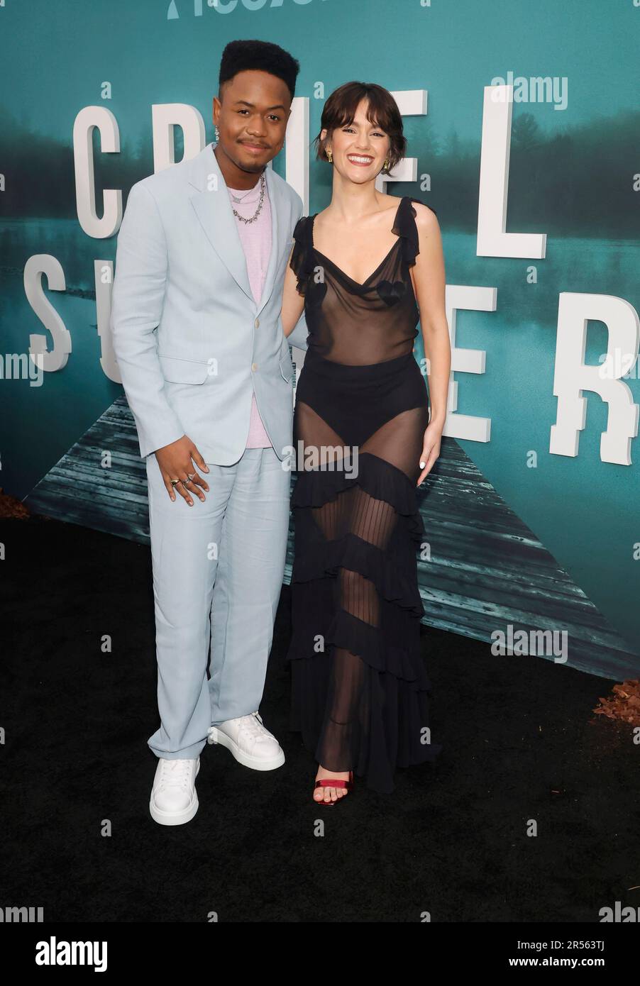 Los Angeles, Ca. 31st May, 2023. Nile Bullock, Tedra Rogers at FreeformÕs Cruel Summer Season 2 ...