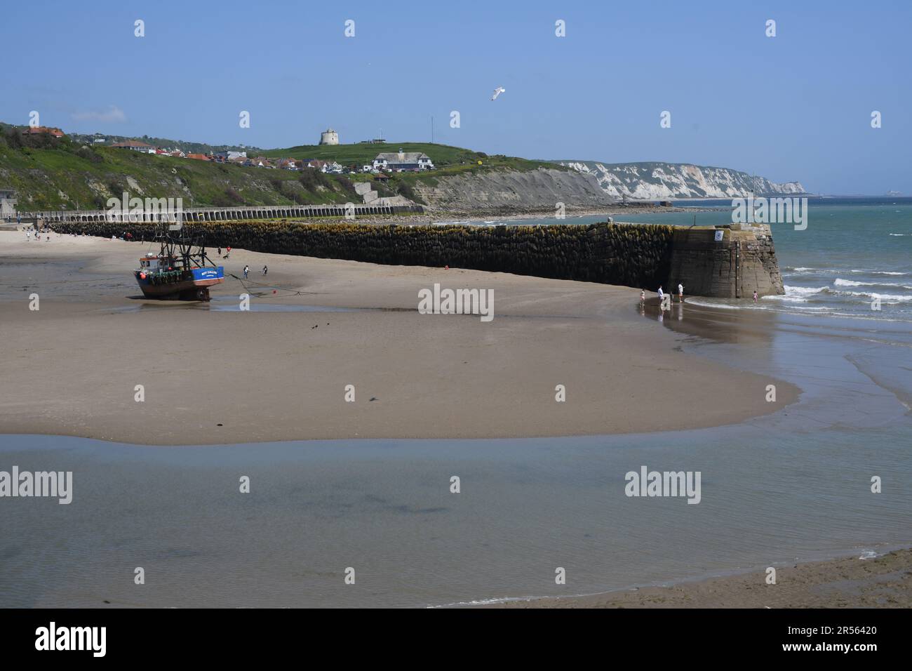 Swimming in folkestone hi-res stock photography and images - Alamy