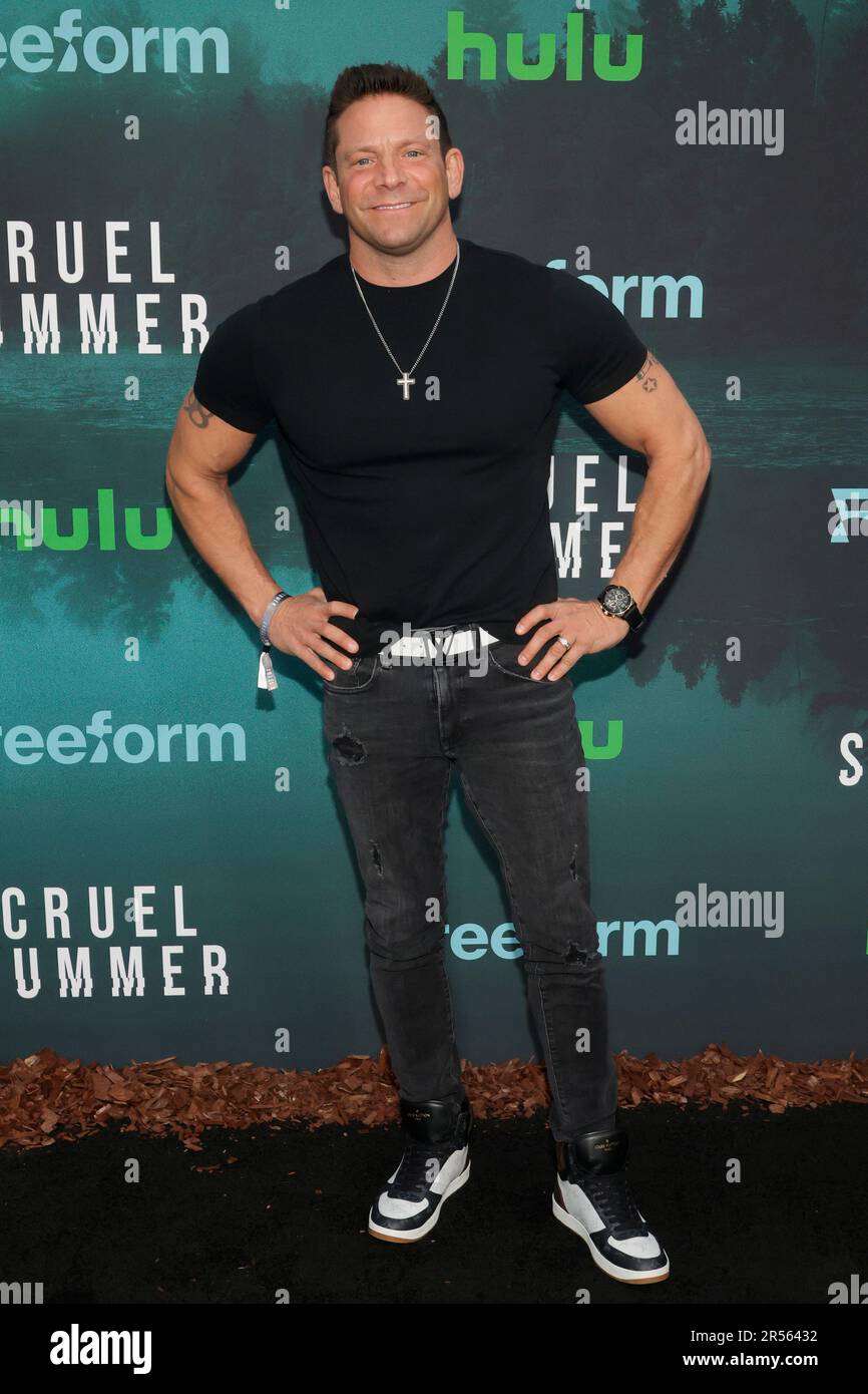 Los Angeles, Ca. 31st May, 2023. Jeff Timmons at FreeformÕs Cruel ...