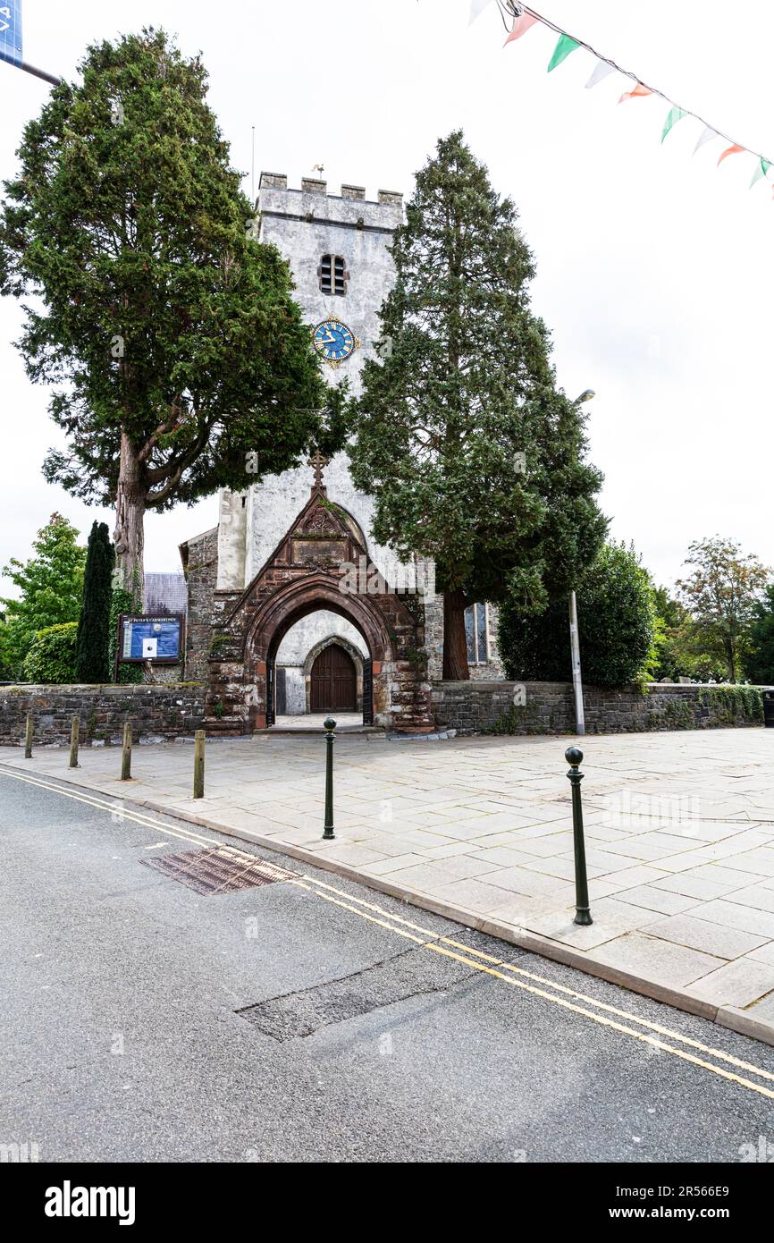 Carmarthen, Carmarthenshire, Wales, UK, Carmarthen town, Carmarthen ...