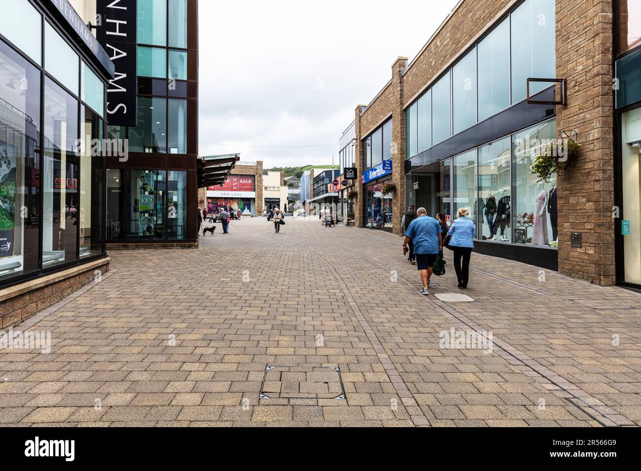 Carmarthen town centre hi-res stock photography and images - Alamy