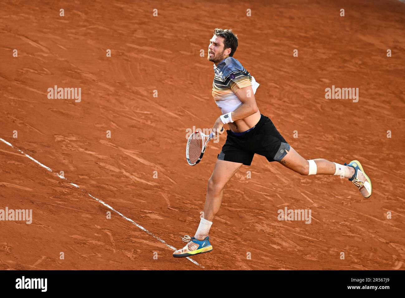 Paris, France. 31st May, 2023. Cameron Norrie of Great Britain during ...