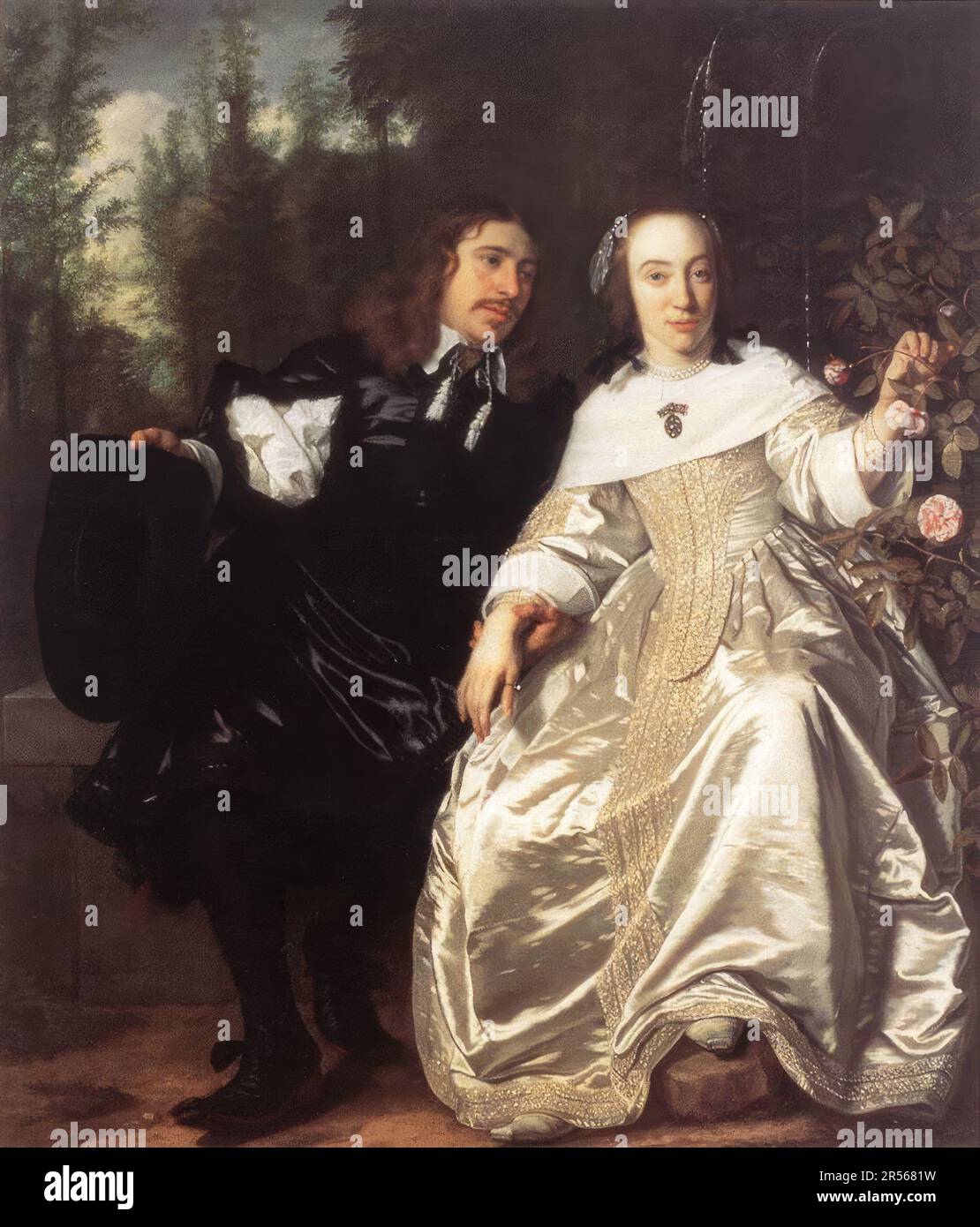 Bartholomeus van der Helst (1613-1670) Portrait of Abraham del Court ...