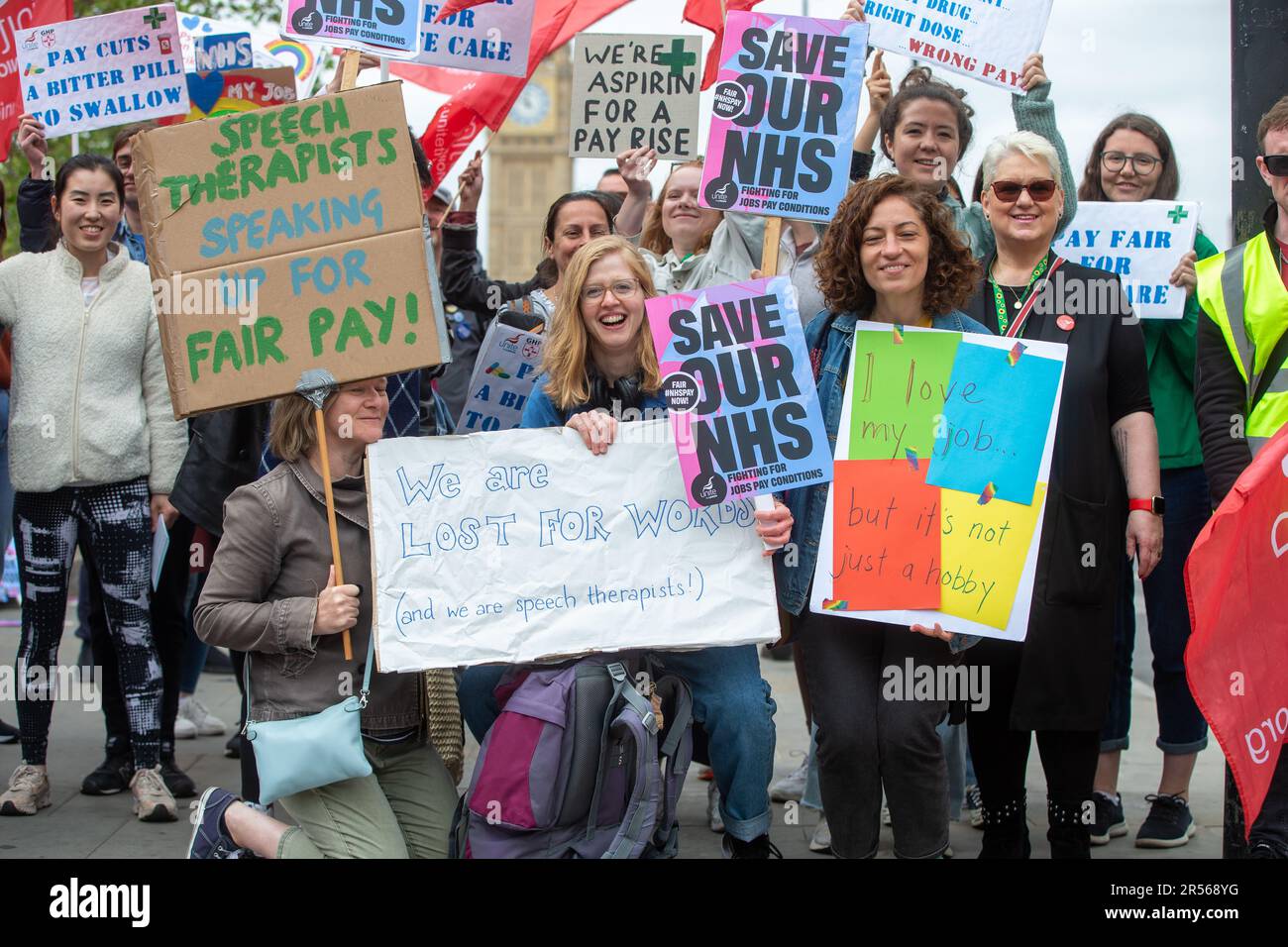 Unite union strike england 2023 hi-res stock photography and images - Alamy