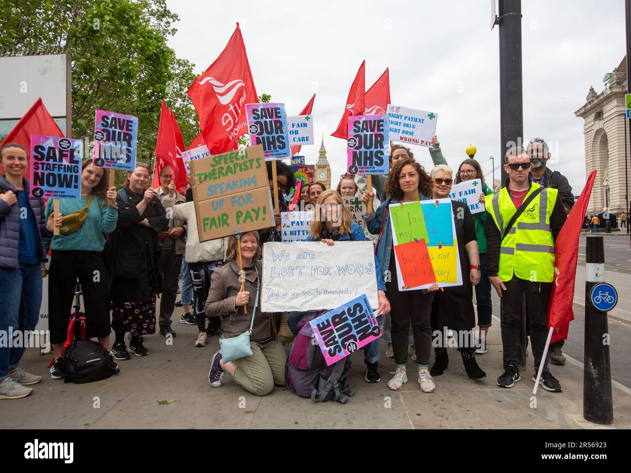 Unite union strike england 2023 hi-res stock photography and images - Alamy