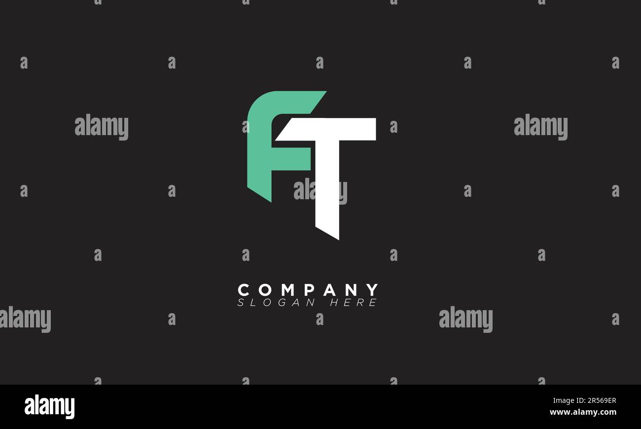 FT Alphabet letters Initials Monogram logo Stock Vector Image & Art - Alamy