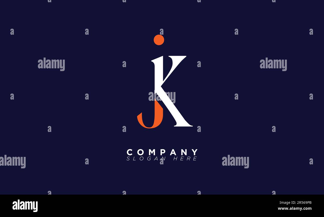 JK Alphabet letters Initials Monogram logo Stock Vector Image & Art - Alamy