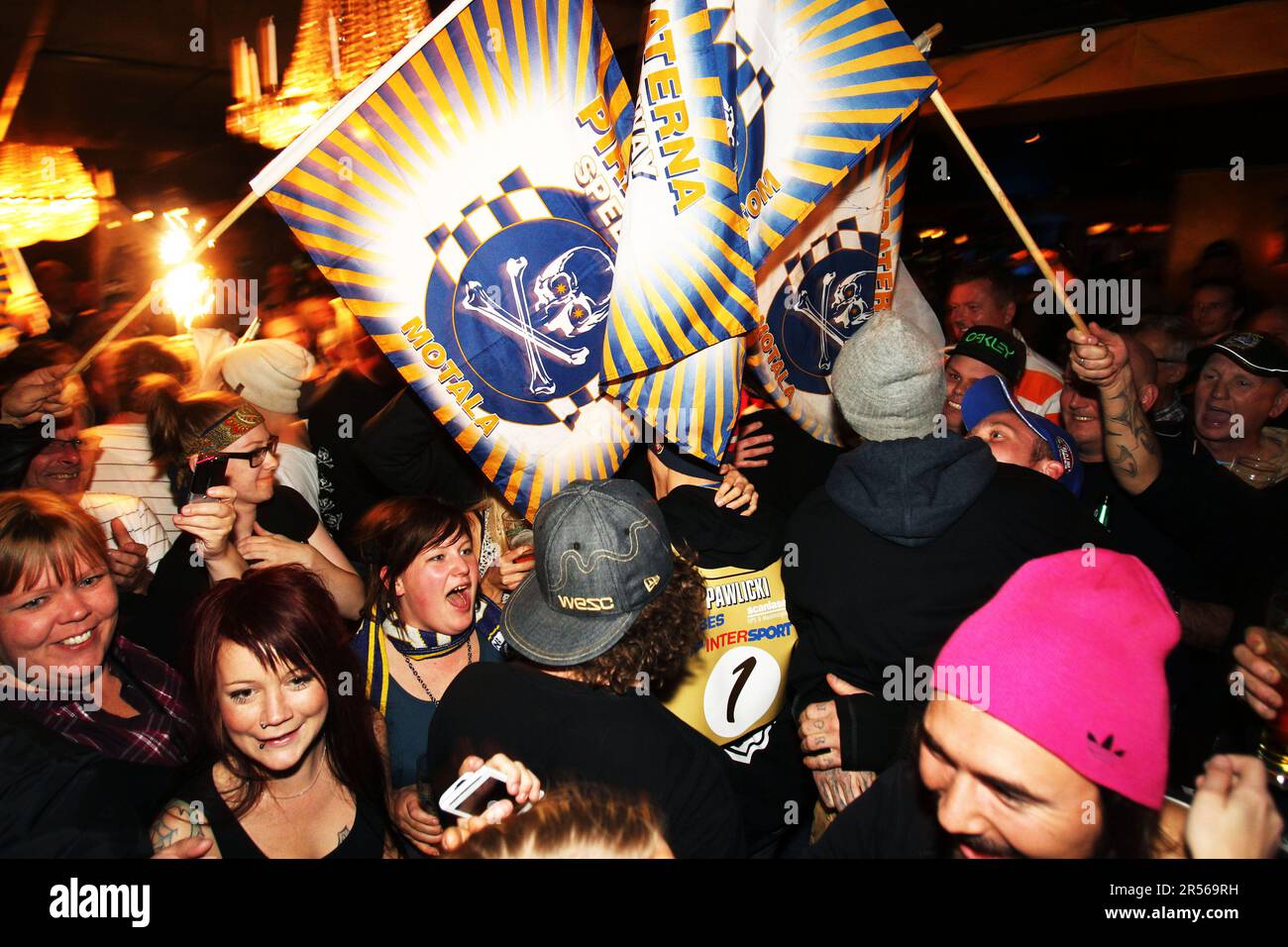 The speedway team Piraterna became Swedish champions in speedway ...