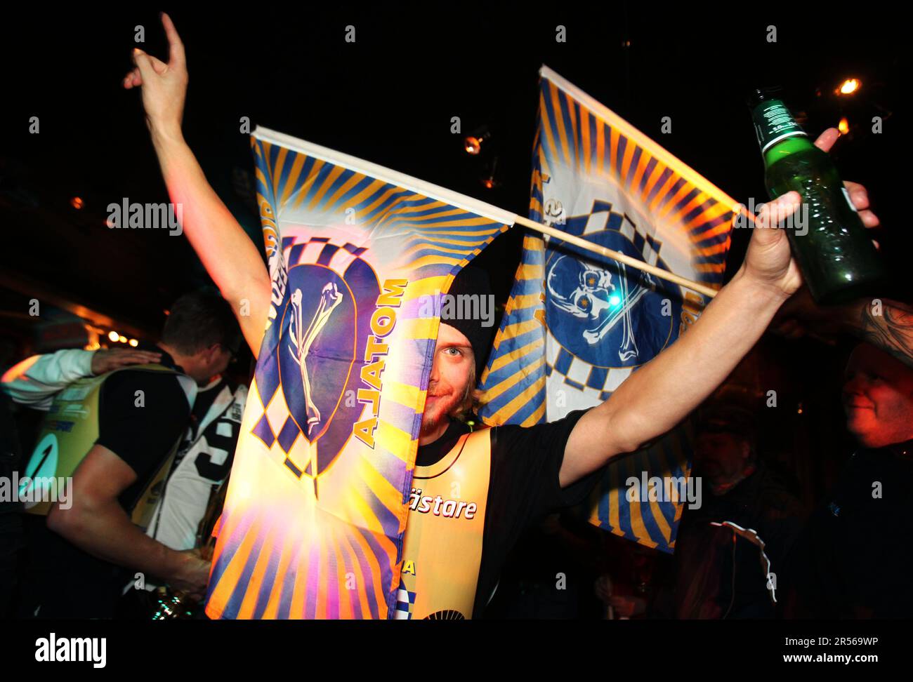 The speedway team Piraterna became Swedish champions in speedway ...