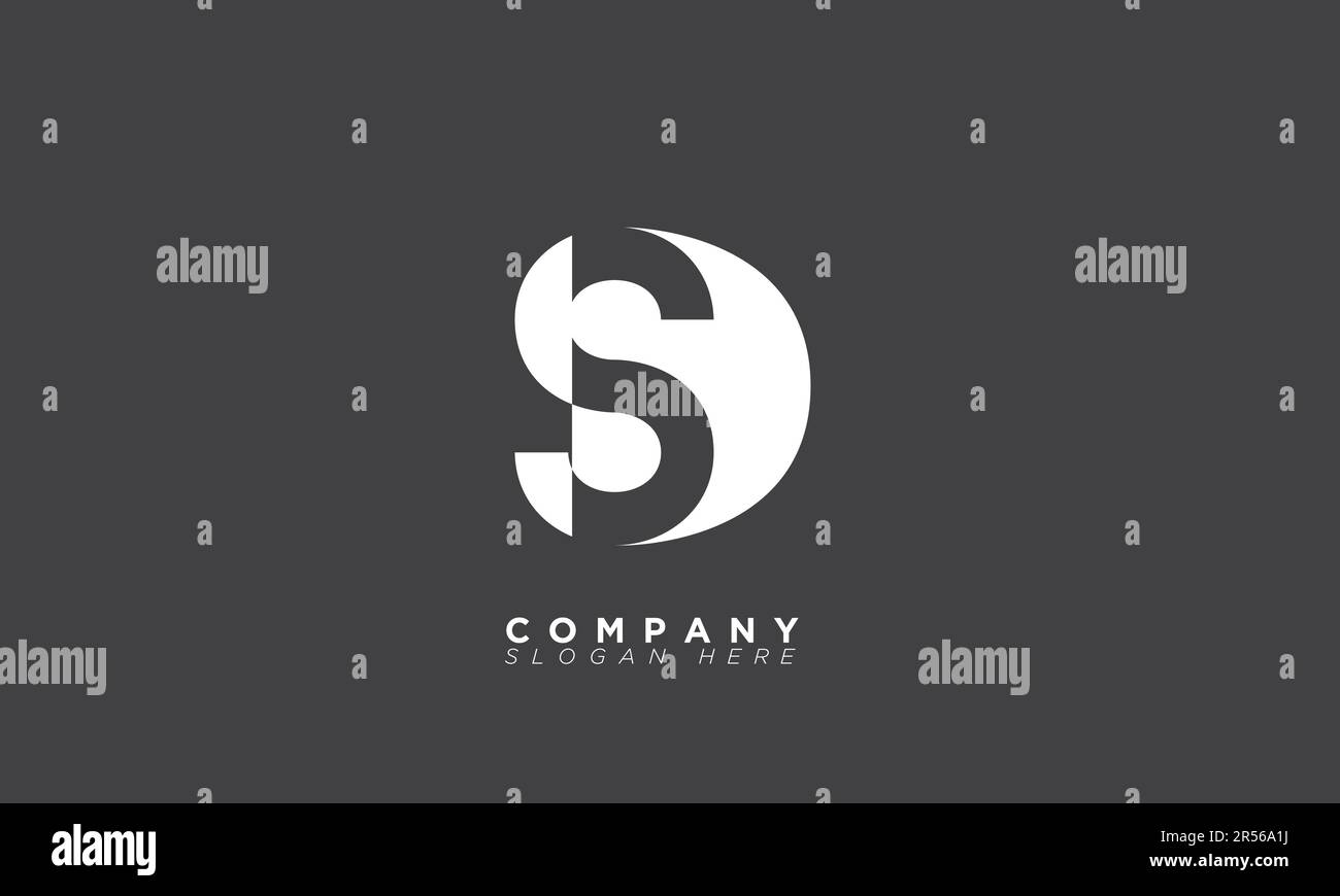 SD Alphabet letters Initials Monogram logo DS, S and D Stock Vector ...