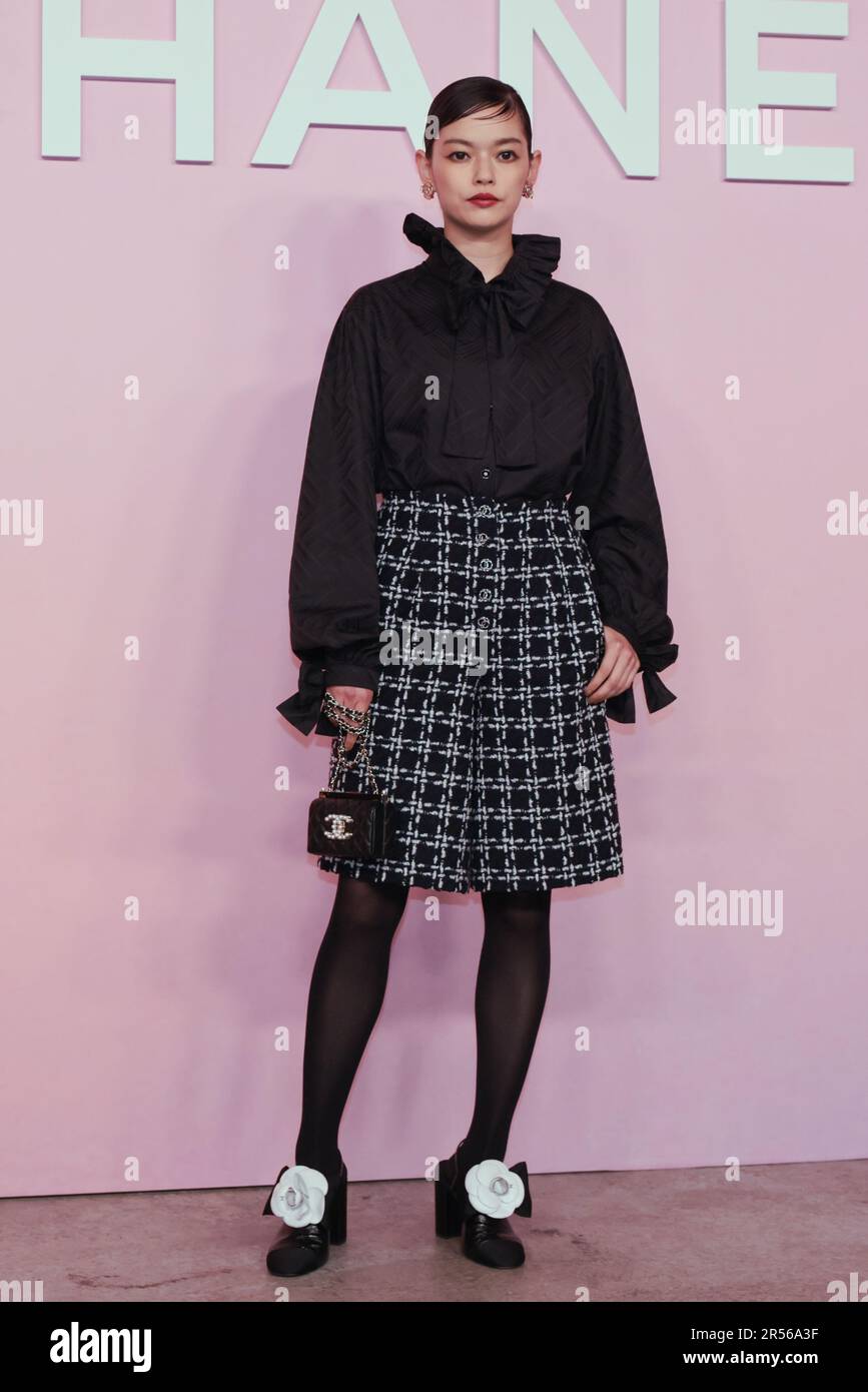 Tokyo Japan. 01/06/2023, Natsuko attends the photocall of the Chanel Metiers d'Art 2022/23 ...