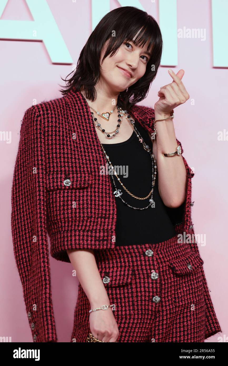 Tokyo Japan. 01/06/2023, Ai Hashimoto attends the photocall of the ...