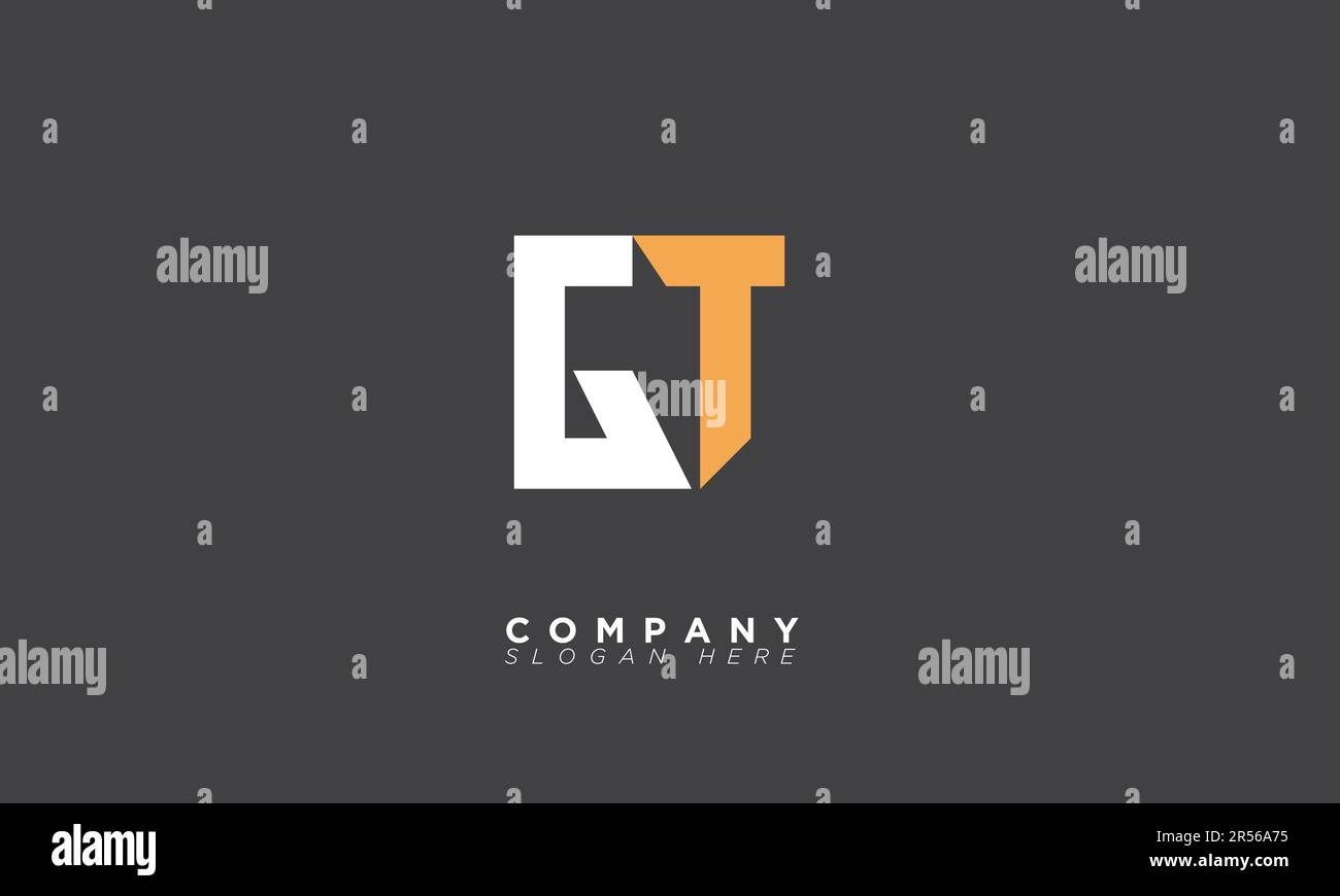 GT Alphabet letters Initials Monogram logo Stock Vector Image & Art - Alamy