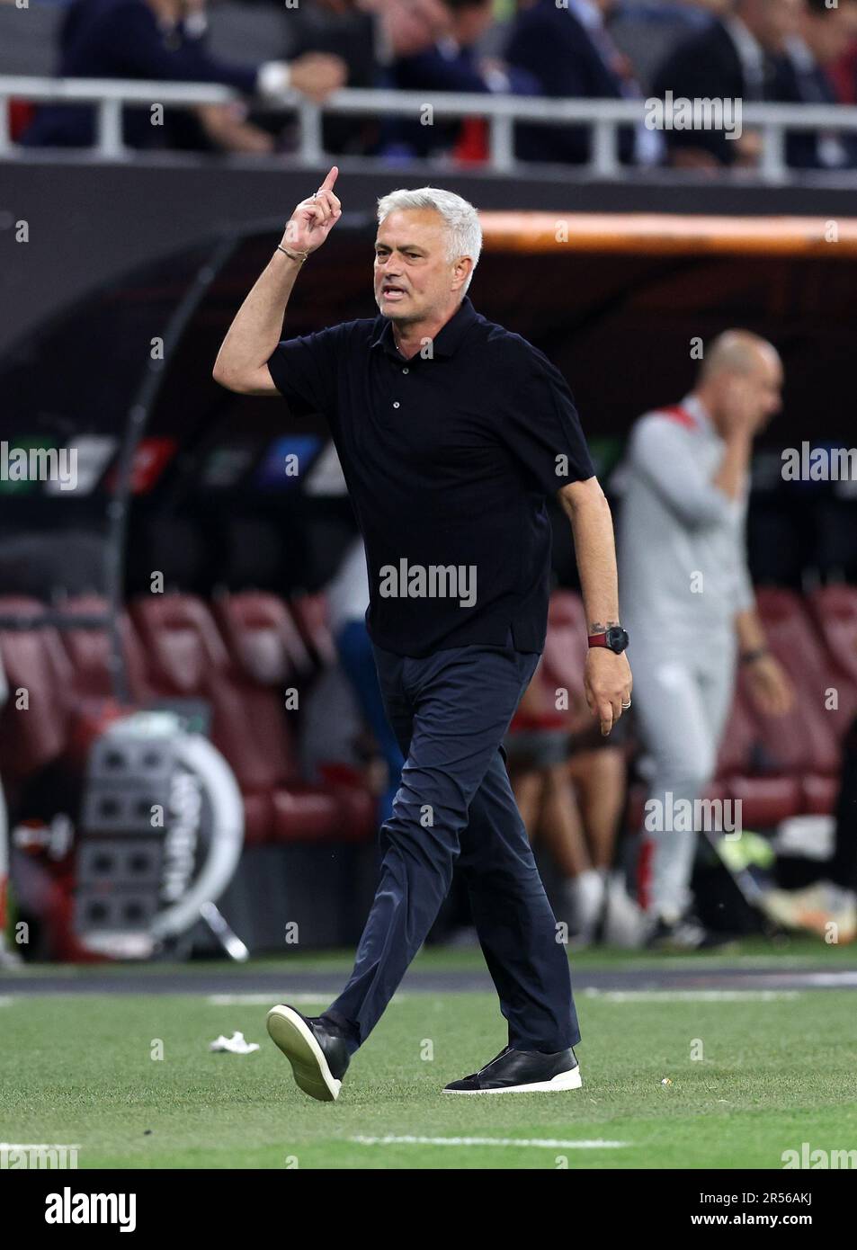 Budapest, Hungary. 31st May, 2023. Jose Mourinho Manager of AS Roma ...
