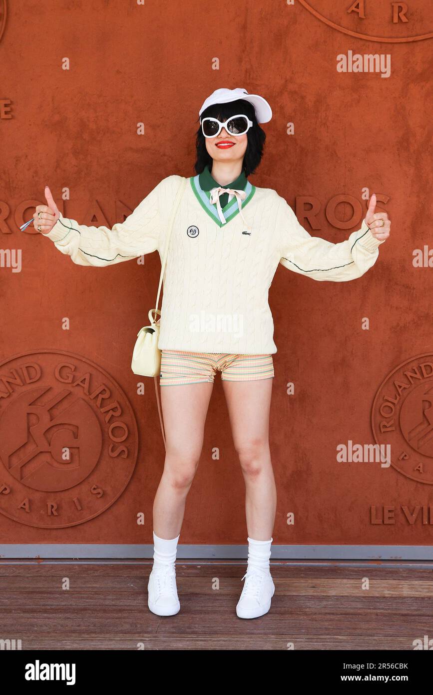 Paris, France. 01st June, 2023. Emma Winder at village during French ...
