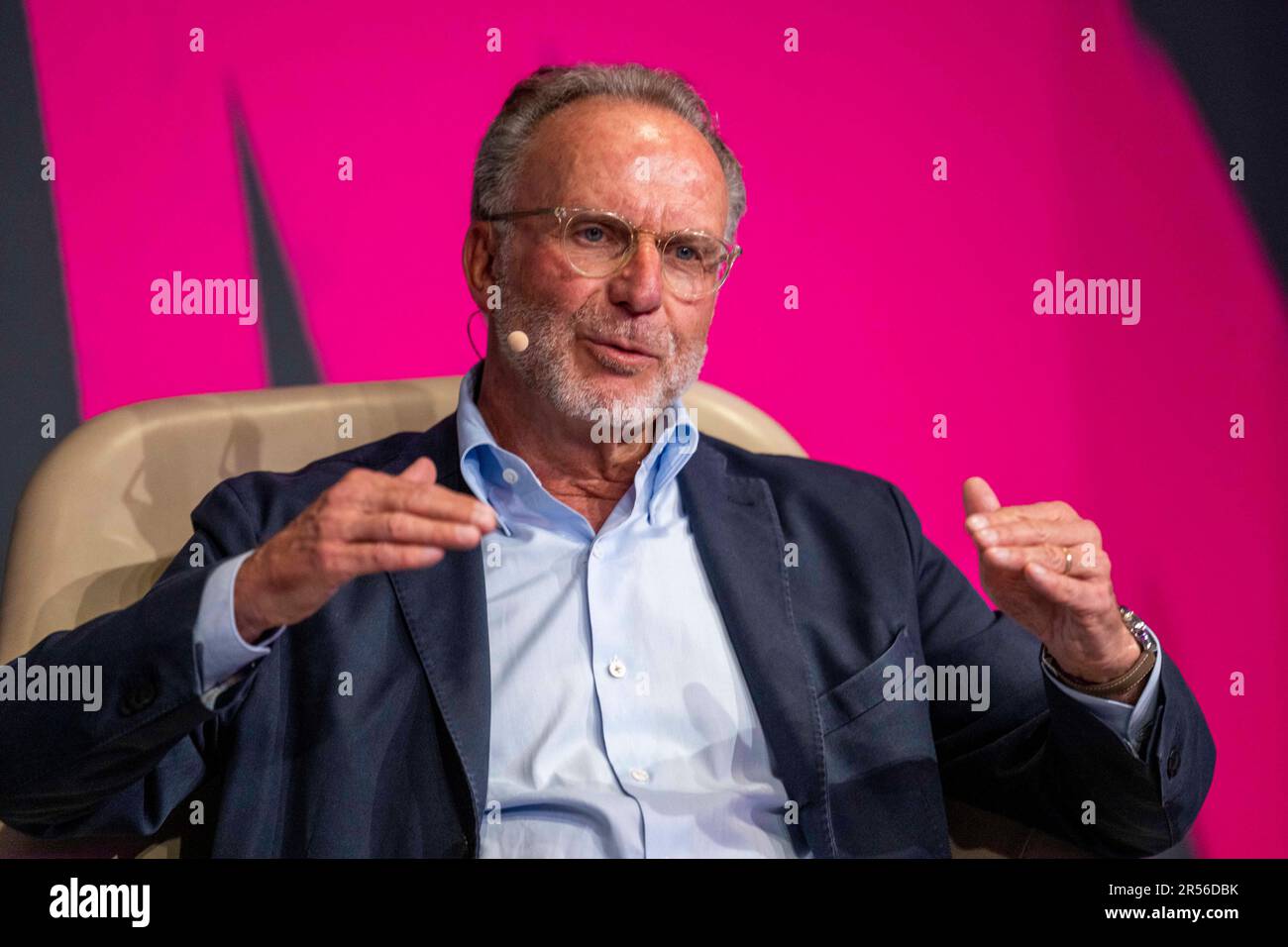 Duesseldorf, Germany. 01st June, 2023. Karl-Heinz Rummenigge, member of ...