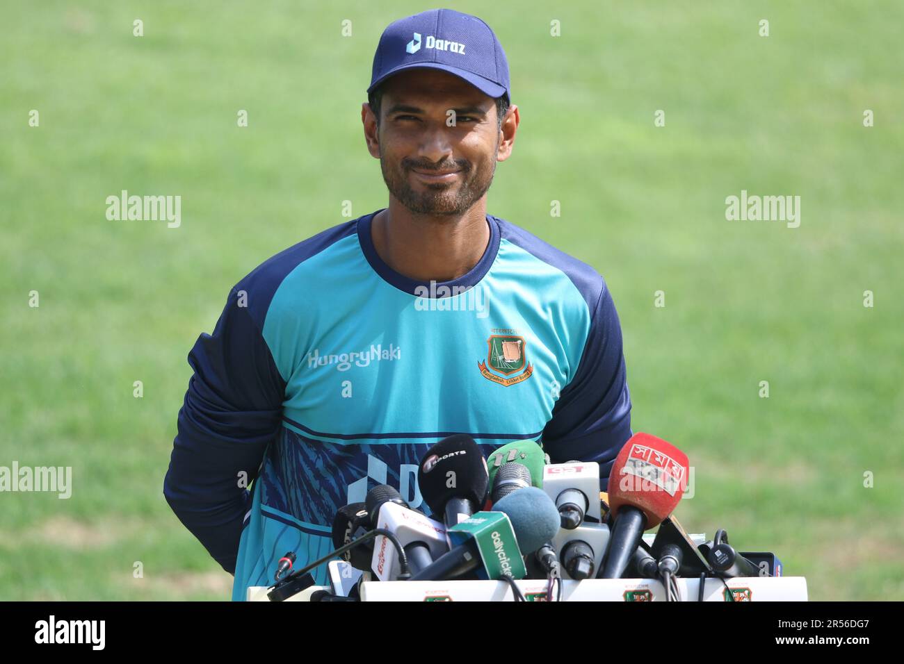 Bangladeshi ace T20 captain Mahmudullah during practice session at Sher ...