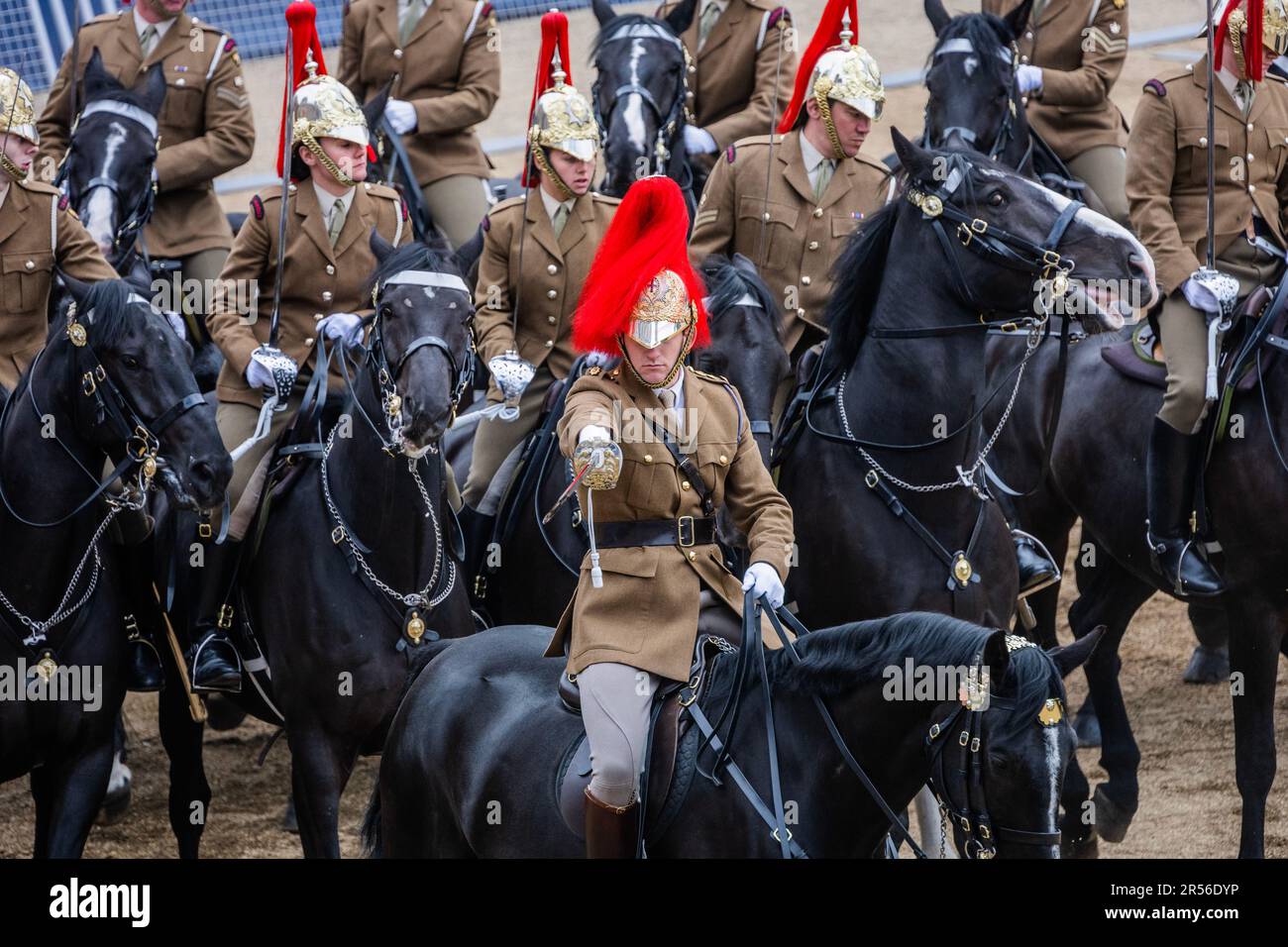 London, UK. 1 Jun 2023. The Brigade Major of the Household Division ...