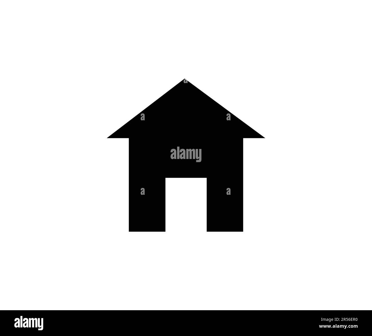Interface home icon Stock Vector Images - Alamy