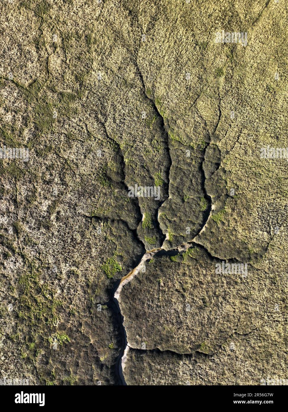 Aerial view of tidal channel hi-res stock photography and images - Alamy