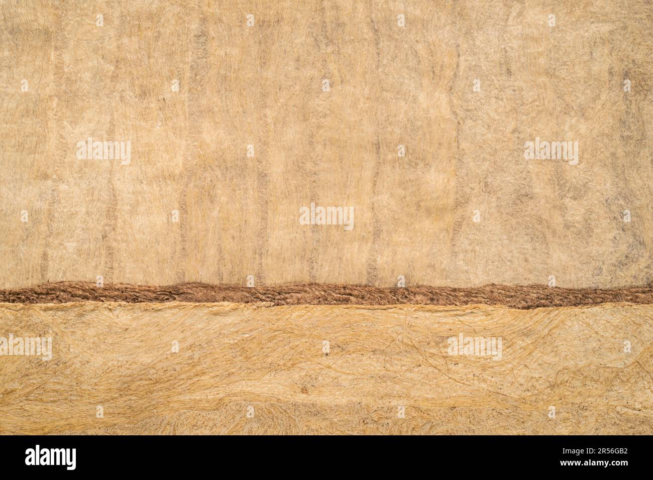 abstract landscape - background of buckskin amate bark paper handmade ...